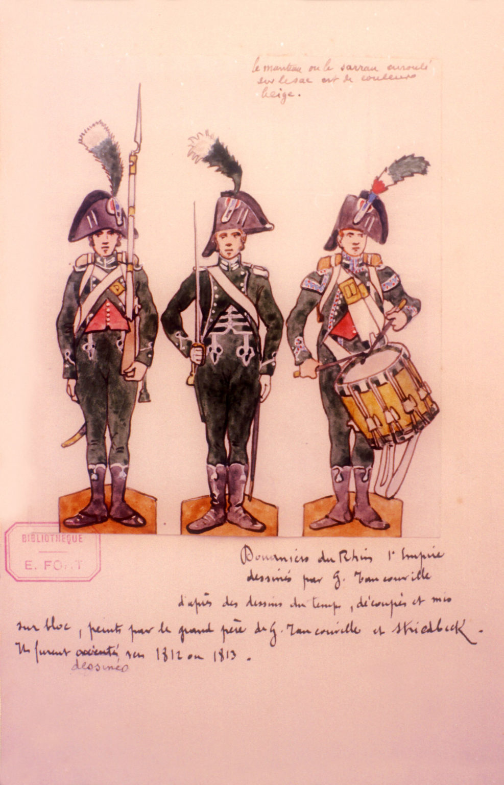L’uniforme des douaniers de Napoléon – Association pour l’Histoire de l ...