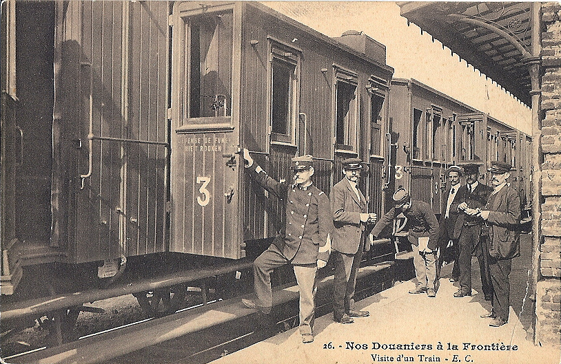 Gares frontières et contrôle des trains (fin XIXe-début 20e s ...